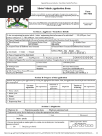 Malta Vehicle Registration Application Form | PDF | Vehicle ...