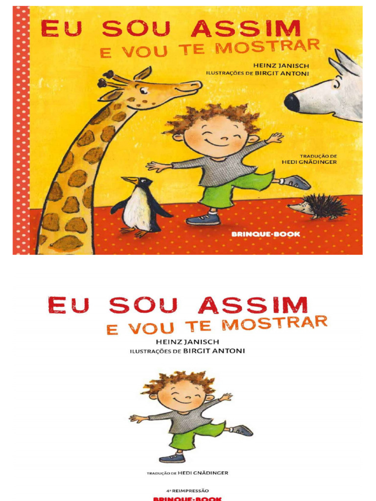 Eu Sou Assim e Vou Te Mostrar Heinz Janisch 1 | PDF