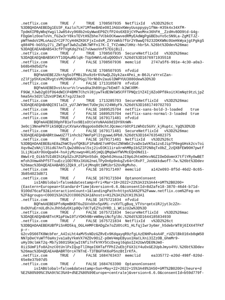 Cookies Netflix | PDF | Computers
