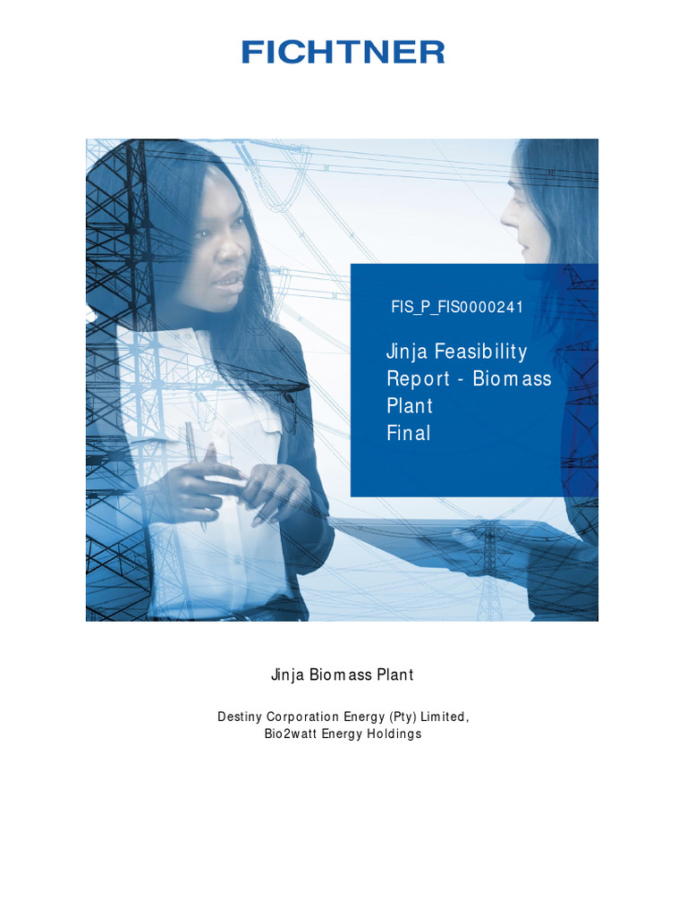 FIS P FIS0000241 Jinja Biomass FS Final 02 | PDF | Cogeneration | Clean Development Mechanism