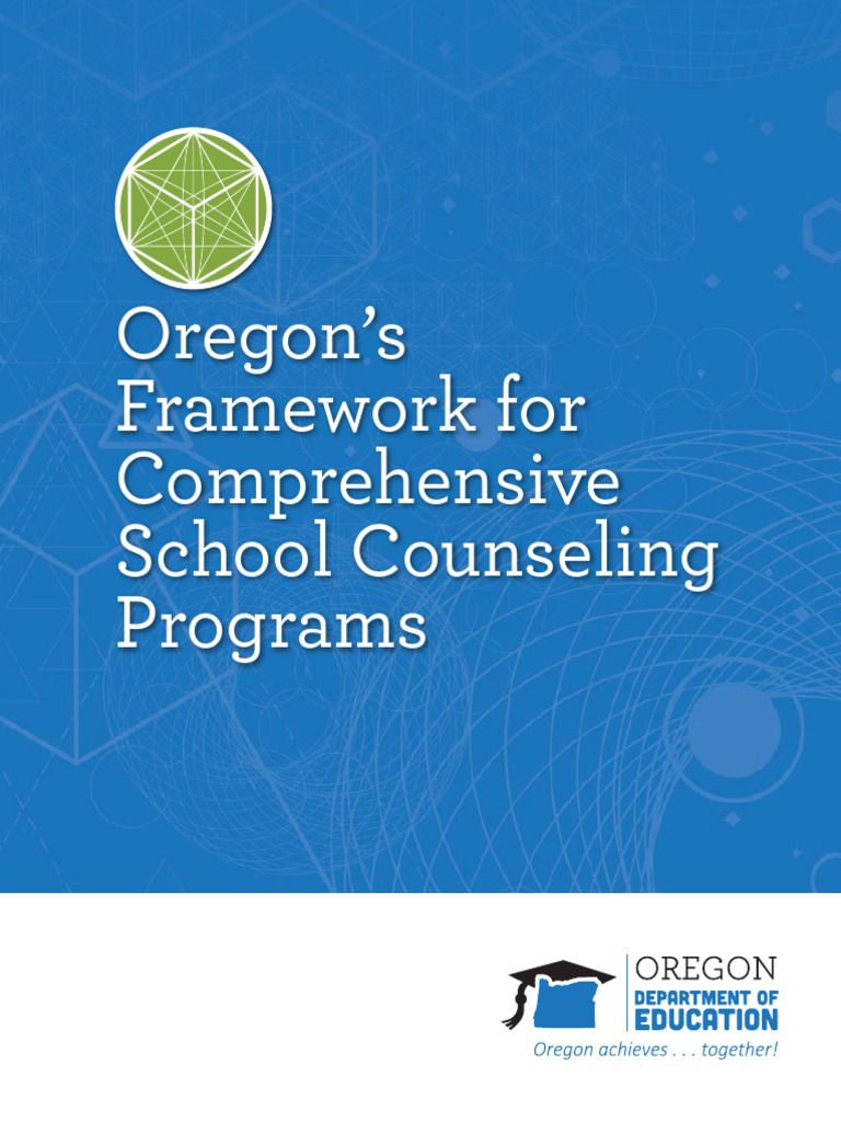 Oregon School Counseling Framework | PDF | School Counselor | Cognition