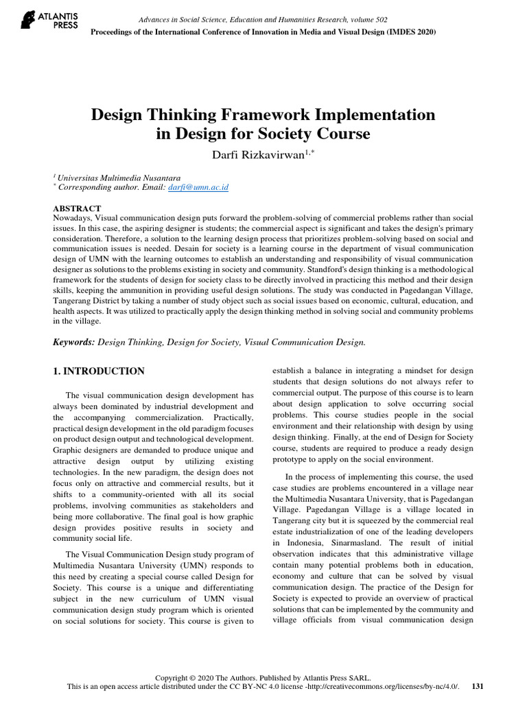 3. Design Thinking Framework Implementation in Design | PDF | Design Thinking | Focus Group