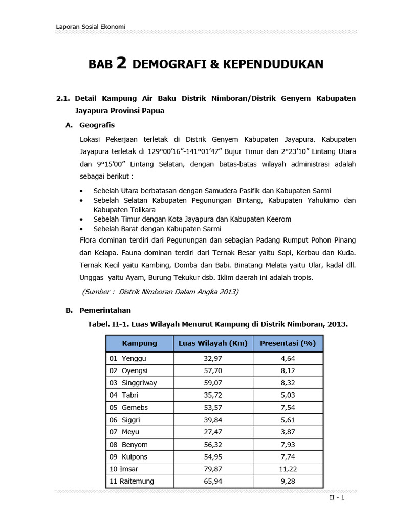 Bab 2 Demografi & Kependudukan | PDF
