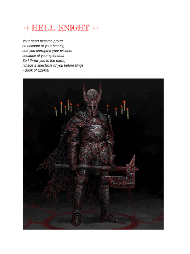 Hell Knight | PDF | Hell