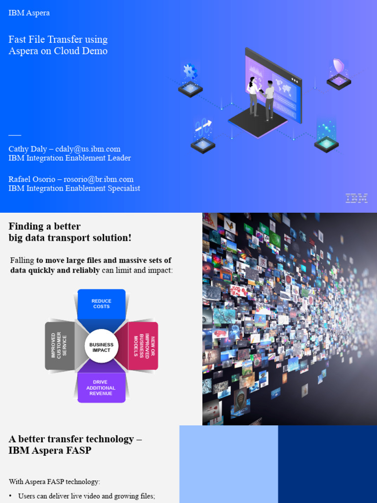 Aspera For Sellers - Presentation | PDF | Cloud Computing | Ibm