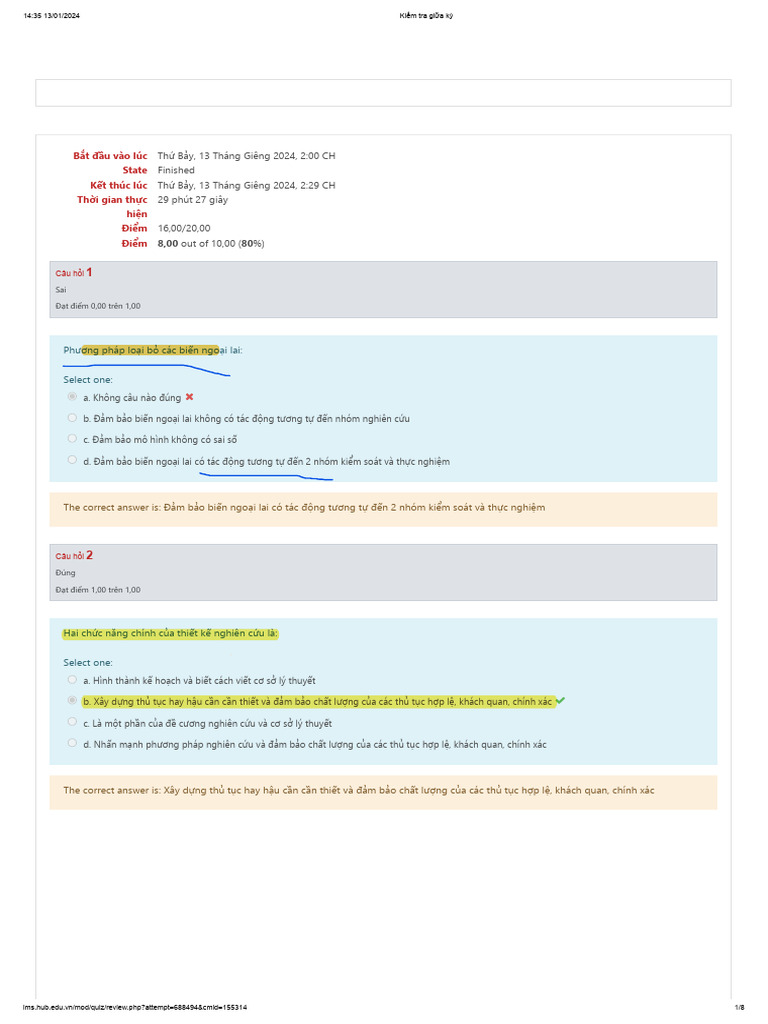 Kiểm Tra Giữa Kỳ PPNCKH 1 | PDF