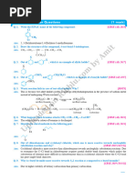 Distinction Tests 12th Shobhit Nirwan | PDF | Aldehyde | Organic Chemistry