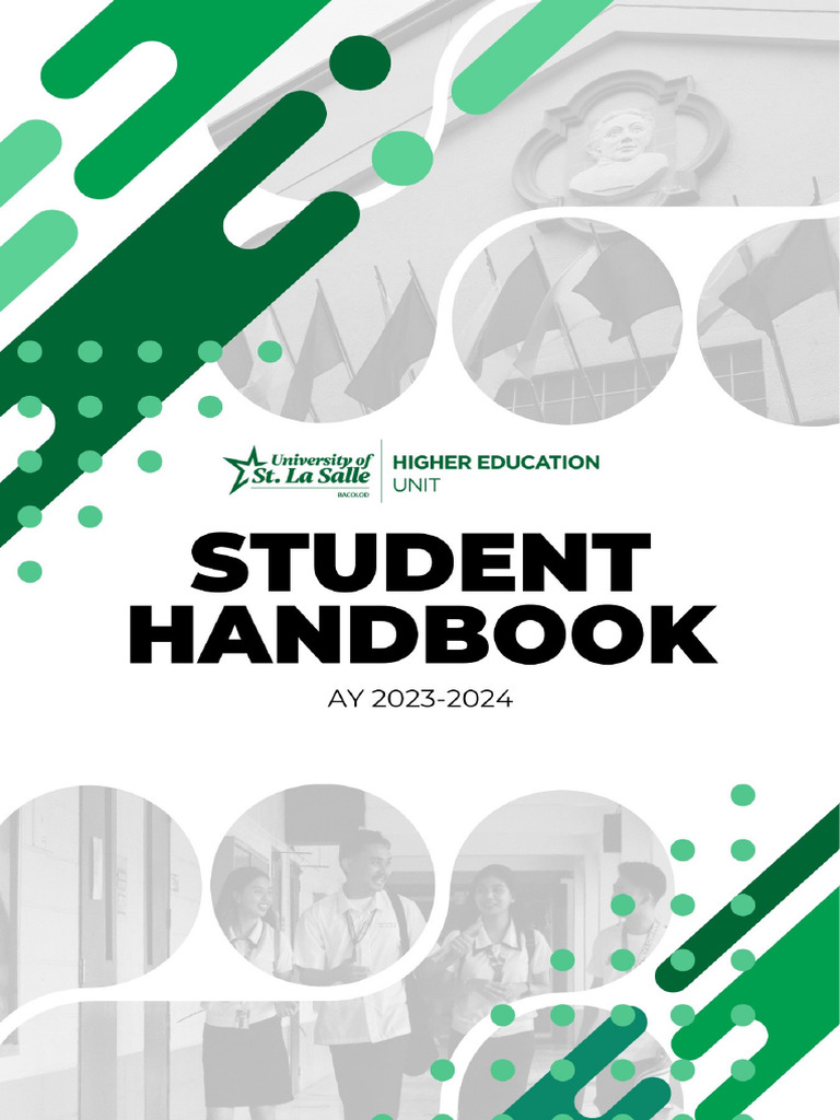 Student Handbook Ay 2023-2024 (Canvas) | PDF | College | Faith