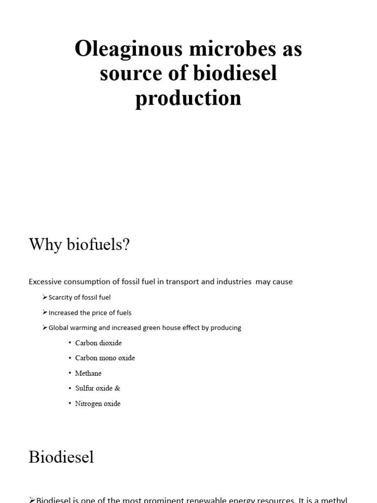 Microbial Biotechnology | PDF | Biodiesel | Biofuel