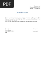 Sample Bank Balance Certificate | PDF