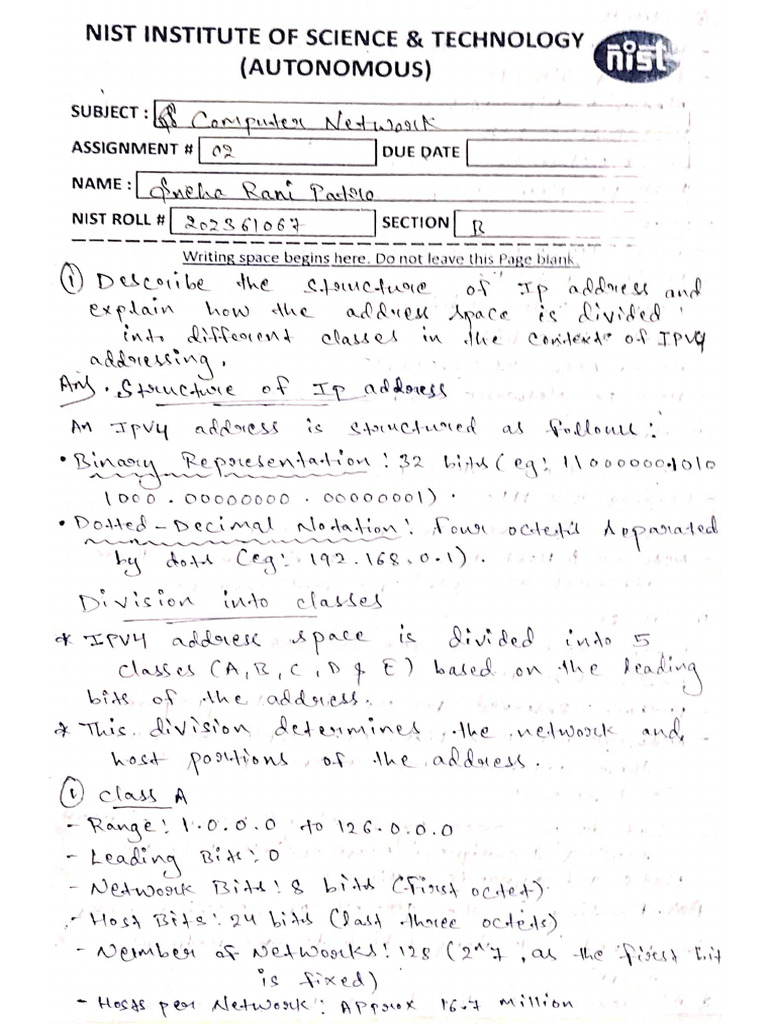 CN Assignment - 1 | PDF