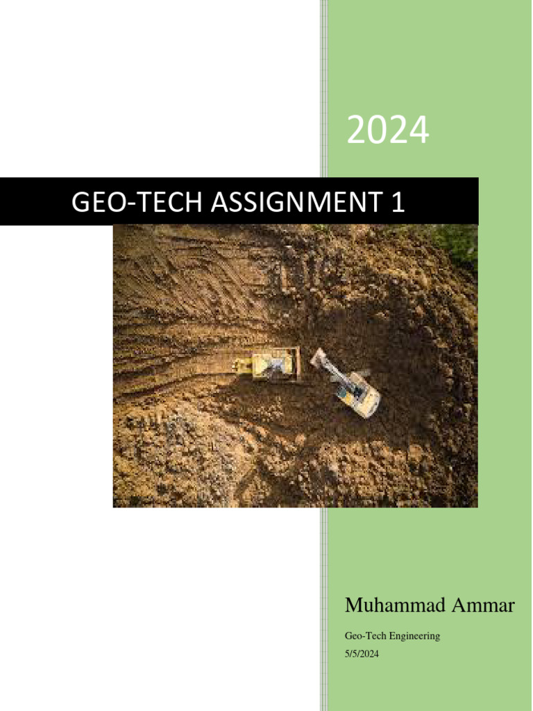 Assignment 1 Ammar | PDF | Geotechnical Engineering | Deep Foundation