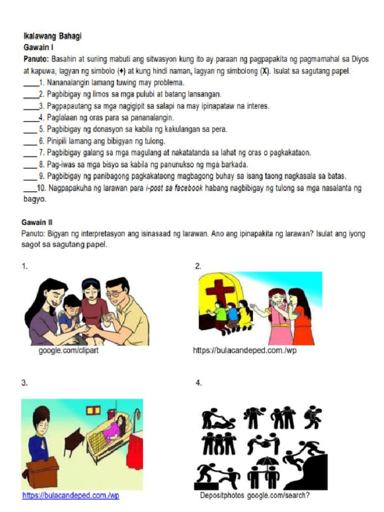 Pagmamahal Sa Kapwa | PDF