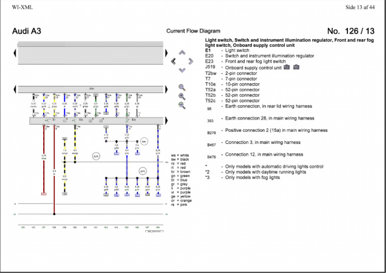 A3 8p El-Diagram Lyskontakt | PDF