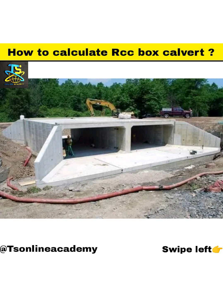How To Calculate RCC Box Calvert | PDF