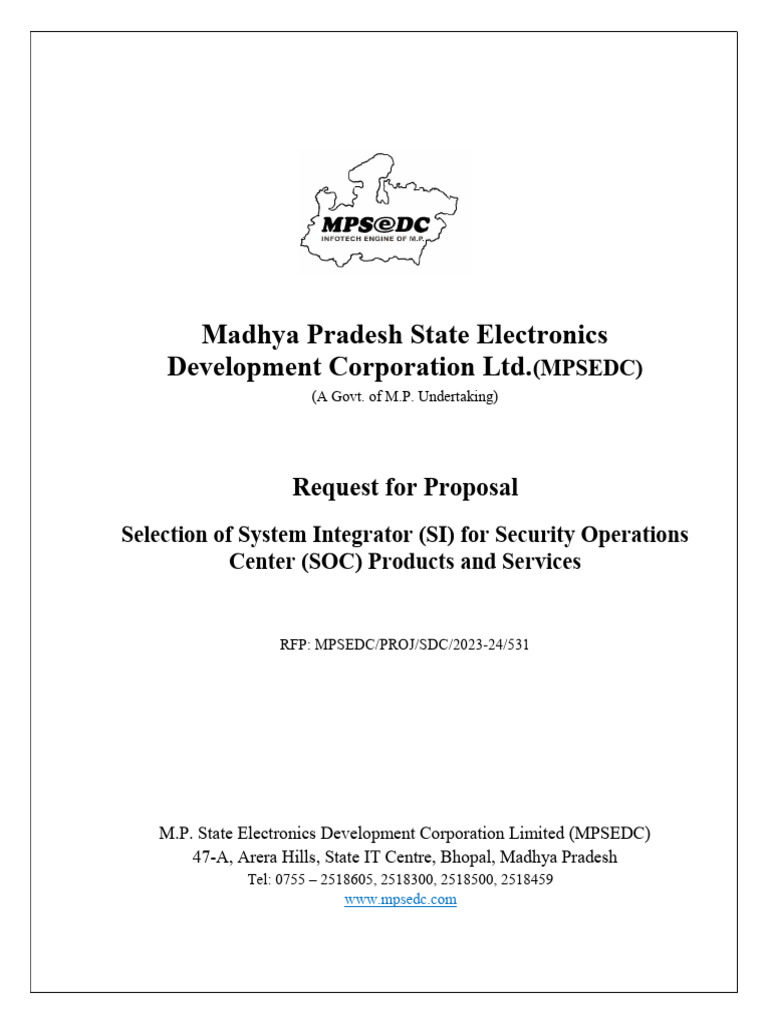 Tender | PDF | Request For Proposal | Specification (Technical Standard)