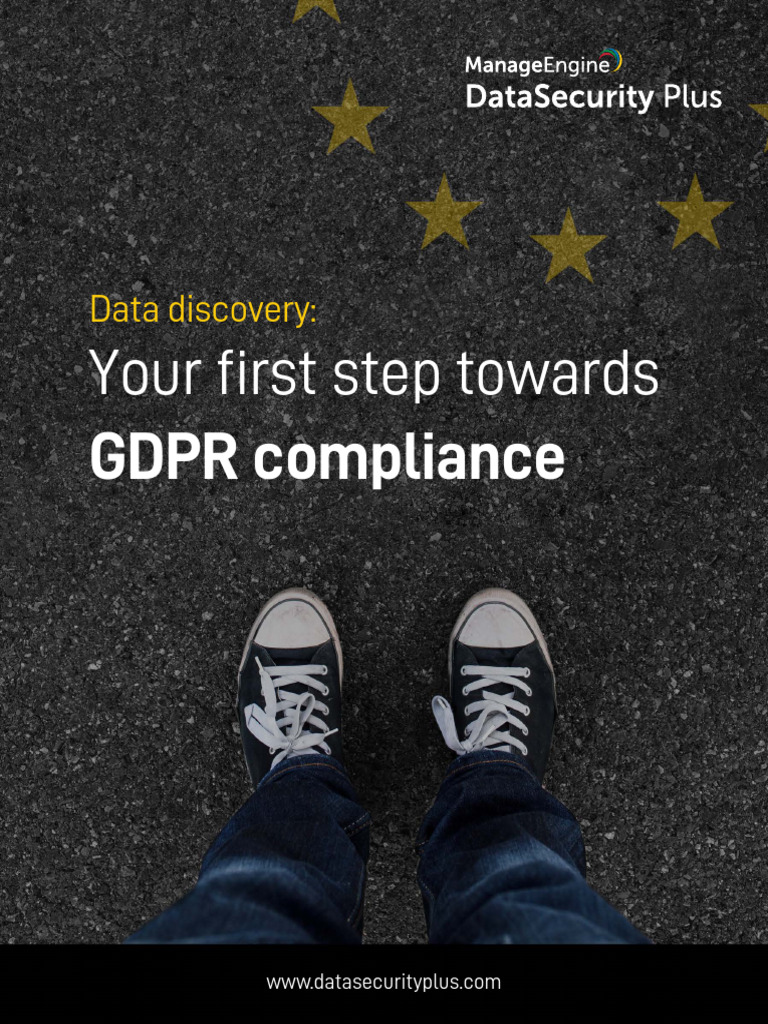 Data Discovery Your First Step Towards GDPR Compliance | PDF | Computer File | Regulatory Compliance