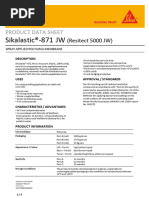 Sikalastic®-726 Balcony One Shot: Product Data Sheet | PDF | Humidity ...