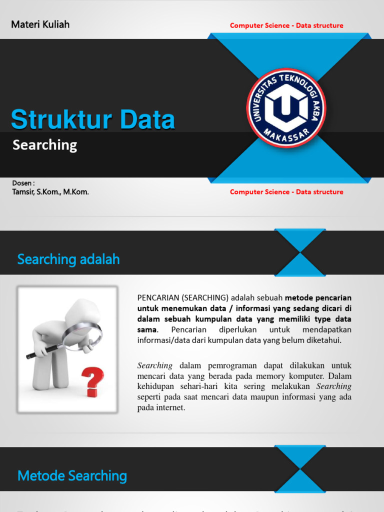 Pengantar Singkat Tentang Searching | PDF | Komputer
