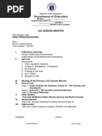 Lac Minutes Sample | PDF