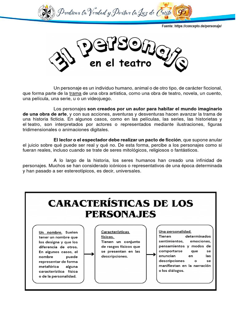 Tipos de Personajes en Ficción | PDF