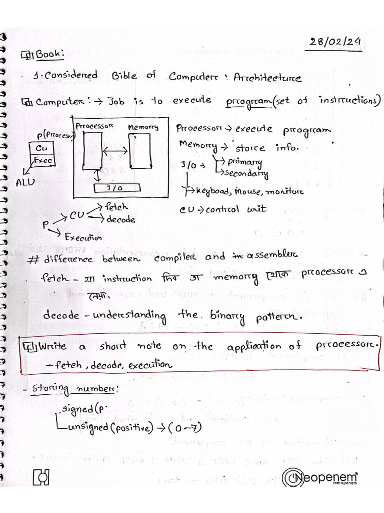 Computer Architecture HBK by RUPA | PDF