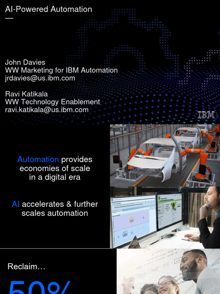 IBM Automation - AI-Powered Automation Presentation | PDF | Cloud ...