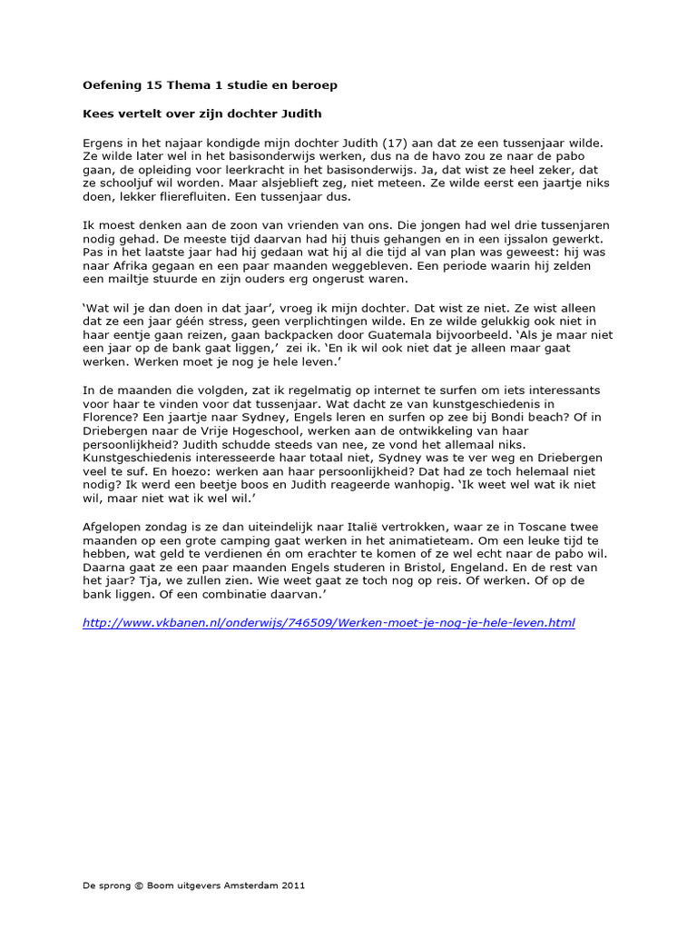 Oefening 15 - Transcript | PDF