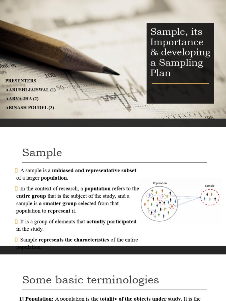 Sample, Its Importance & Developing A Sampling | PDF | Sampling ... Sample, Its Importance & Developing A Sampling | PDF | Sampling ...