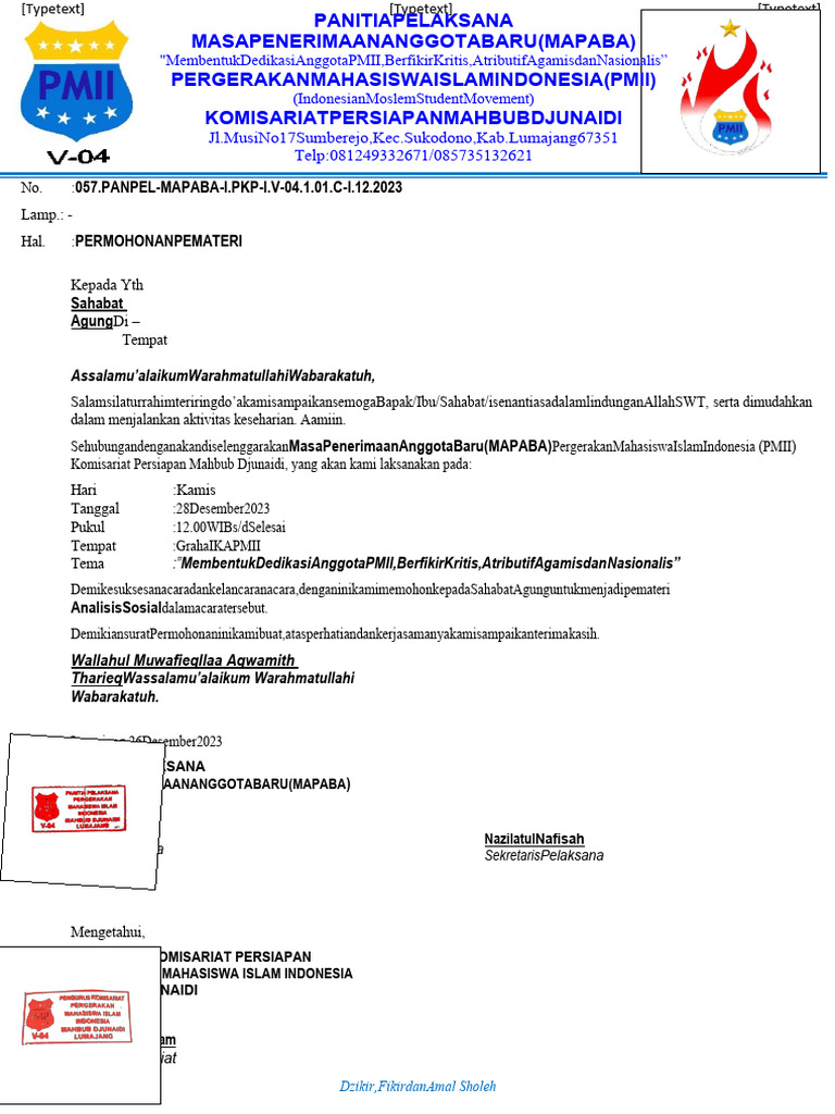 57.pemateri ANSOS | PDF | Karier & Perkembangan