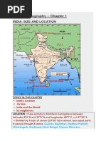 Class 9 Geography Chapter 1 Notes | PDF
