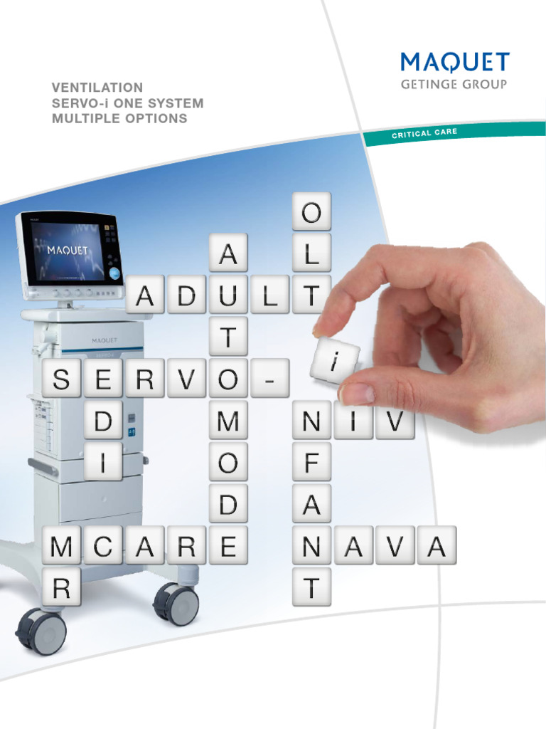 Maquet Servo I Ventilator Brochure | PDF | Intensive Care Medicine ...