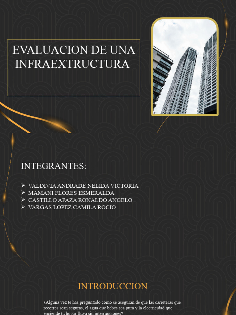Evalucion de Una Infraestructura | PDF | Infraestructura | Sustentabilidad