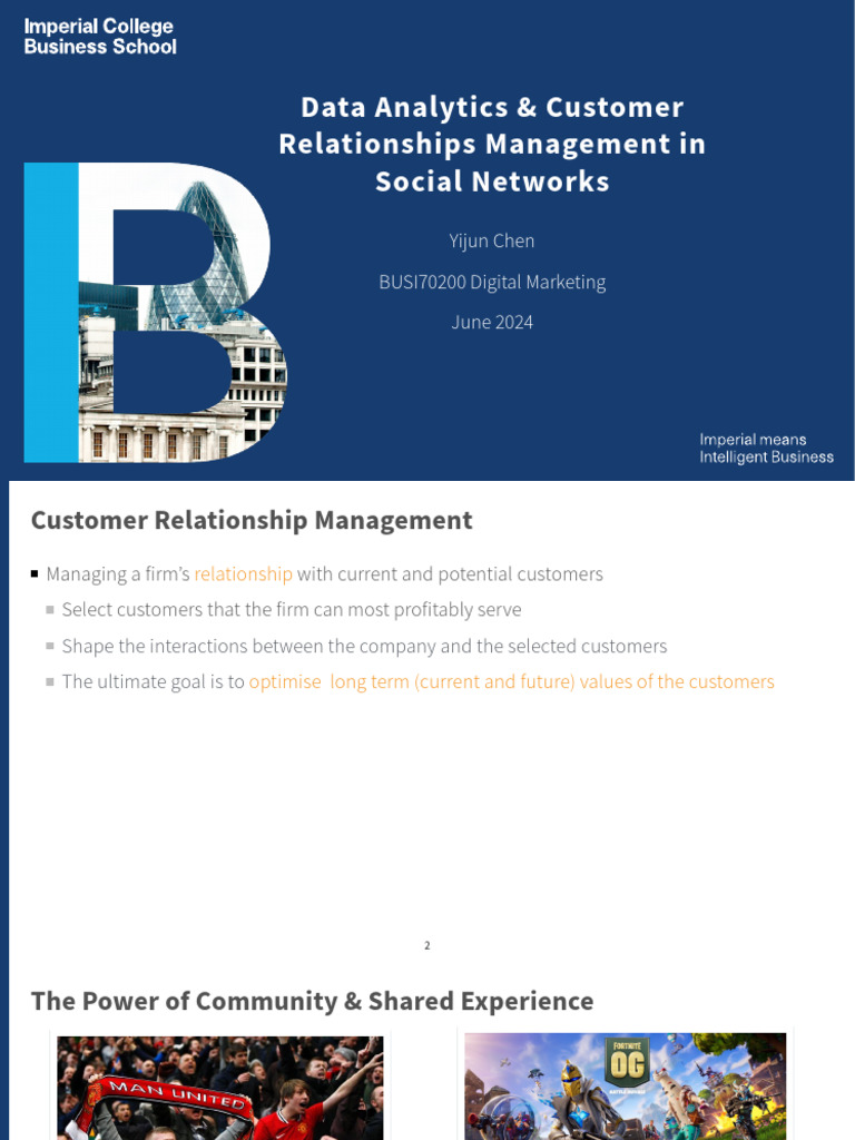 Lecture Research Social CLV | PDF