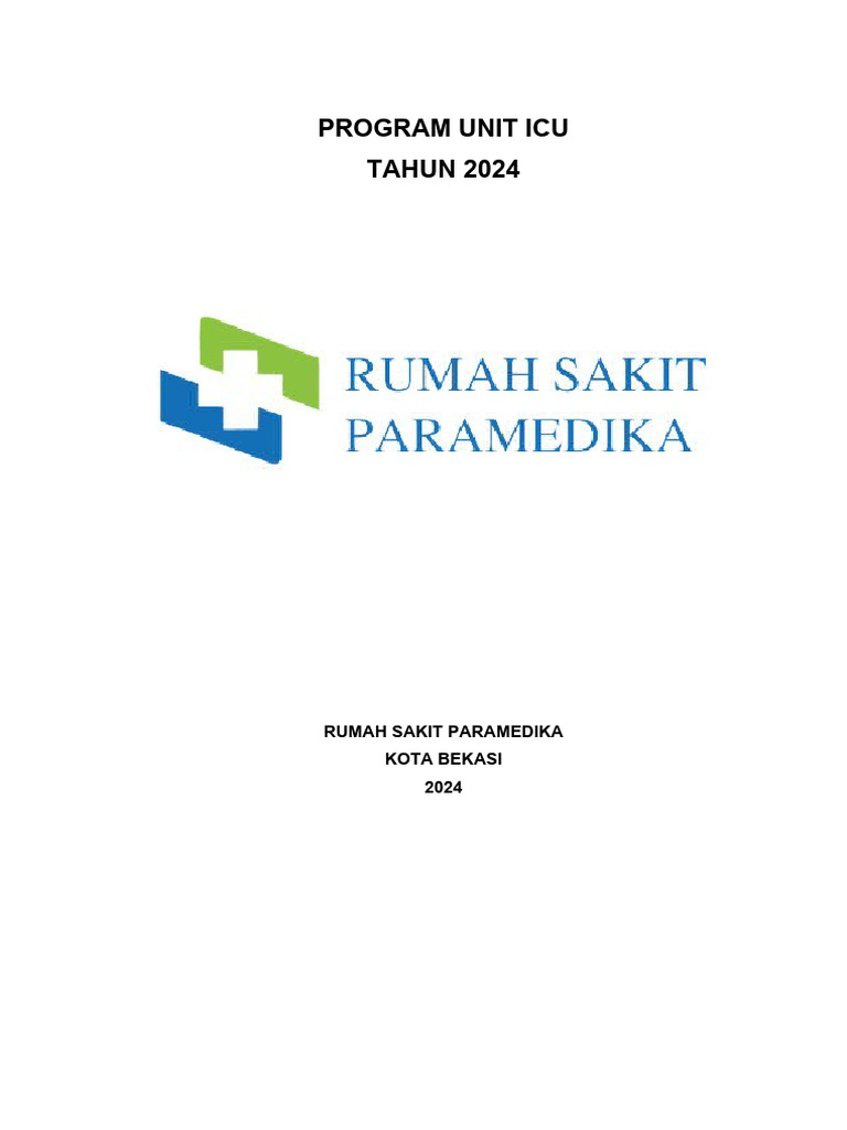 Program Icu 2024 | PDF