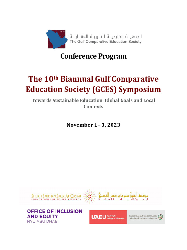 GCES 2023 Program - October 31 | PDF
