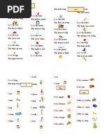Brown Bear I SEE Pocket Chart Simple Sentences | PDF | Mystery ...