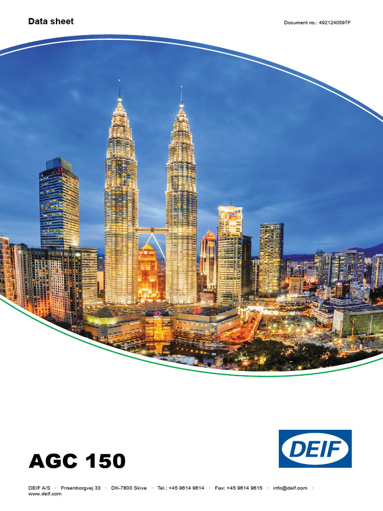 Agc 150 Data Sheet 4921240597 Uk | PDF | Computer Engineering | Power ...