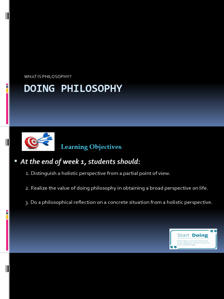 LESSON 1 DOING PHILOSOPHY WITH ACTIVITY Edited | PDF | Epistemology | Reason