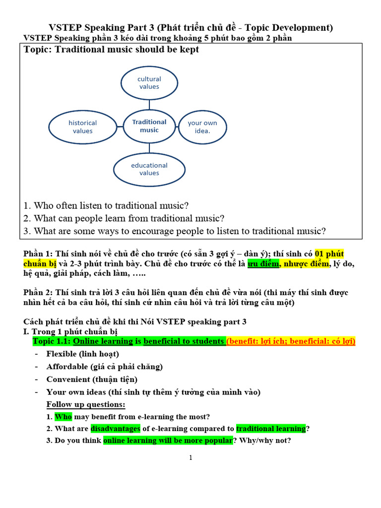 Speaking Part 3 | PDF