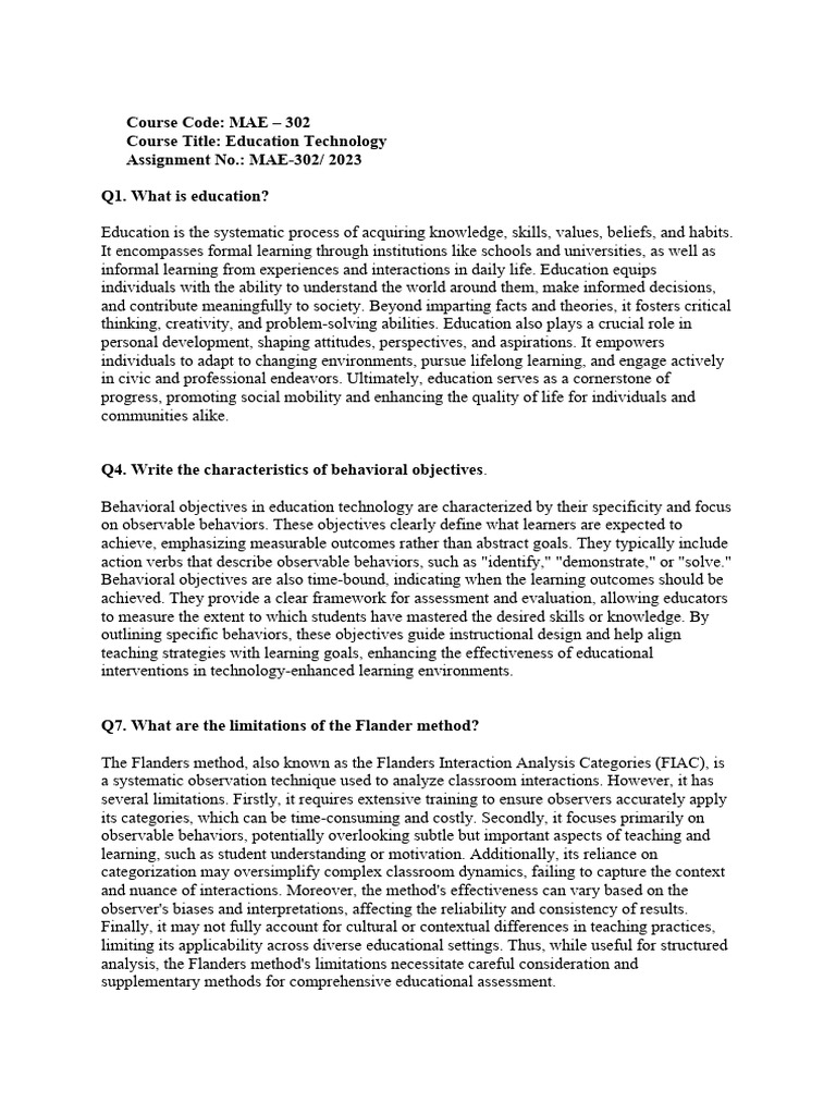 Educational Tech Pdf Educational Technology Learning