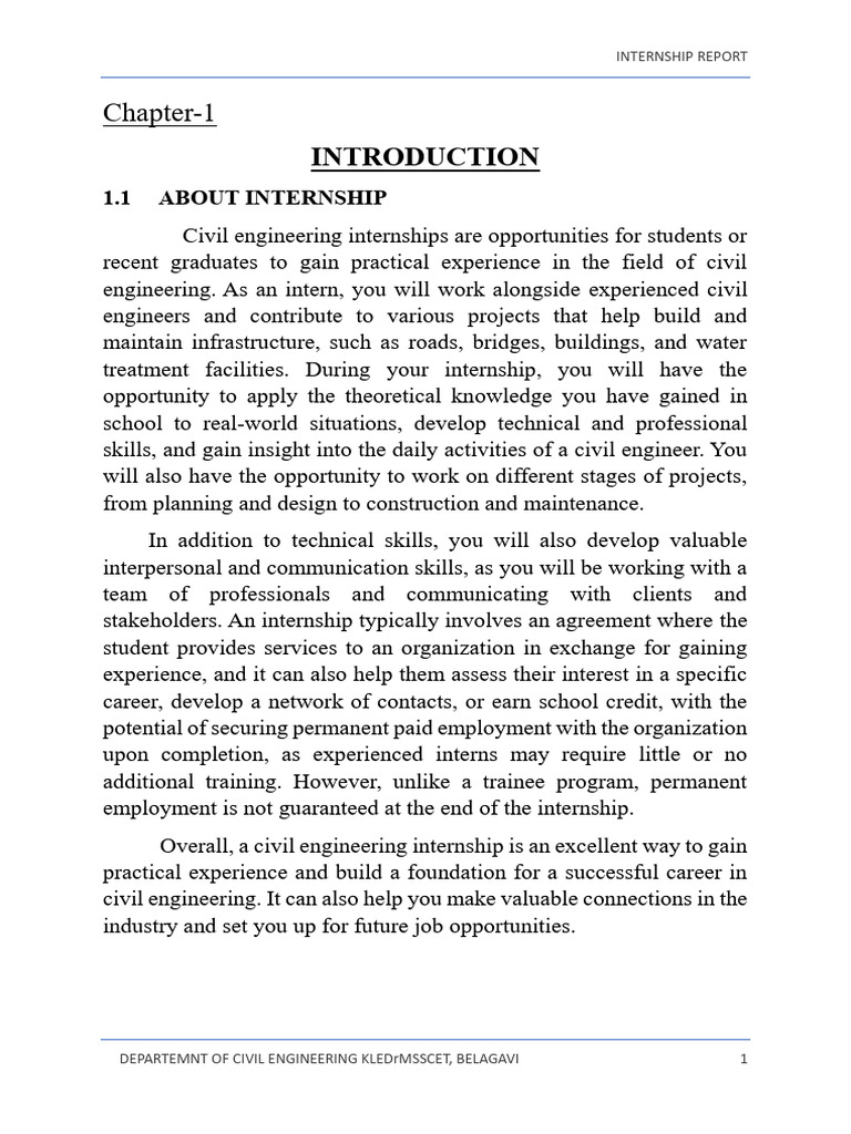Internship Report | PDF | Foundation (Engineering) | Deep Foundation