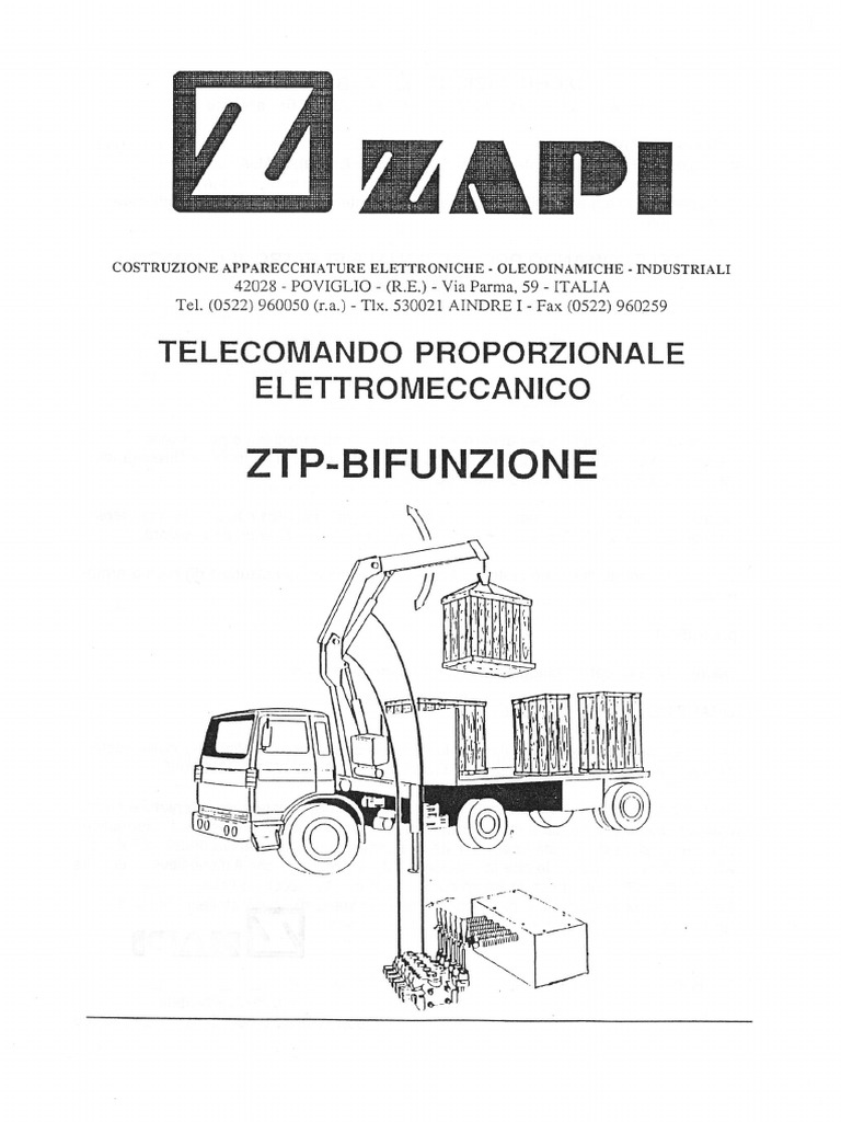 ZAPI Telecomando Bifunzione | PDF