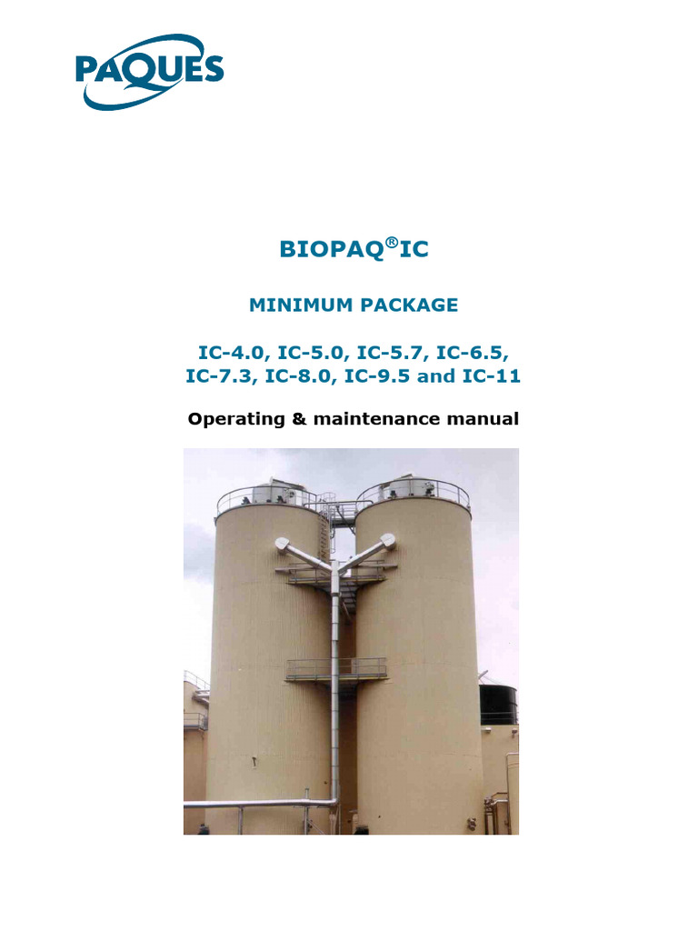Manual PAQUES IC - 1era Parte | PDF | Magnesium | Biogas