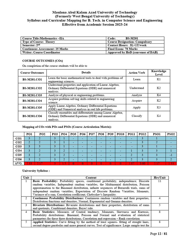 AllSem23 12 | PDF | Probability Distribution | Poisson Distribution