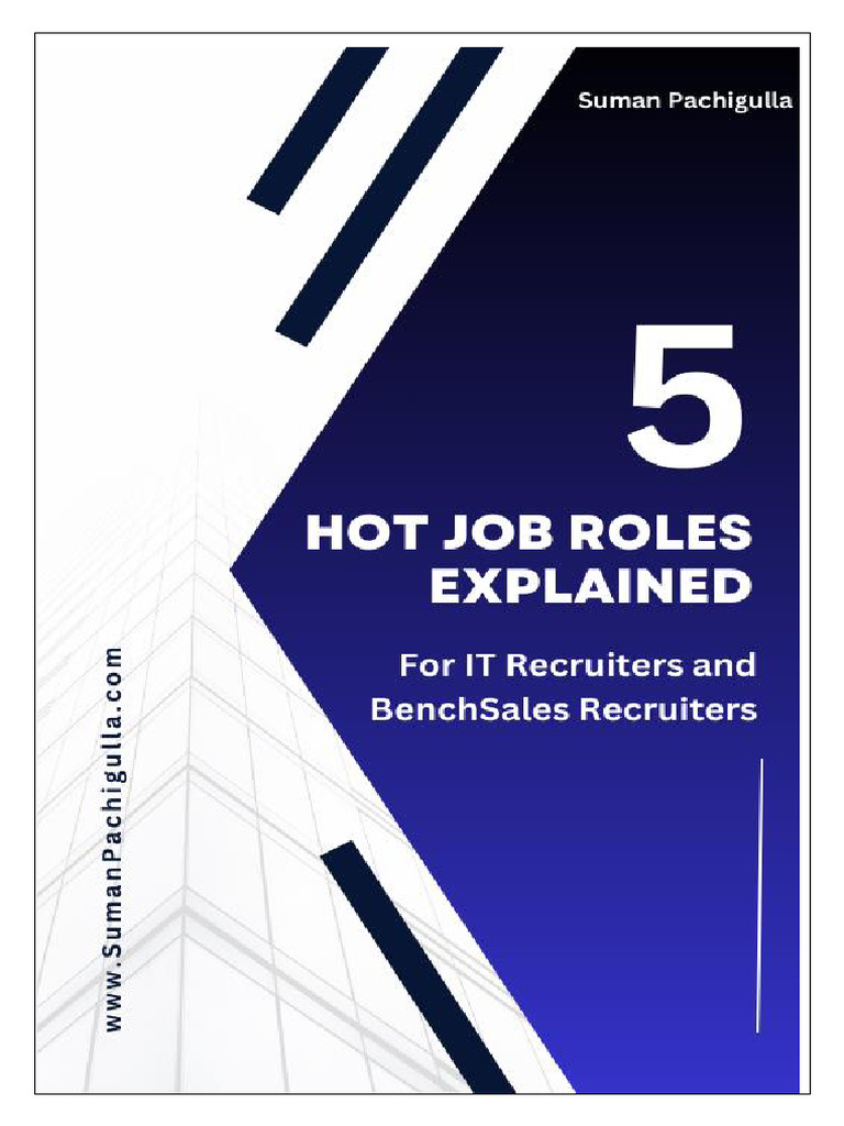 5 Top Job Roles Explained | PDF | Machine Learning | Apache Spark