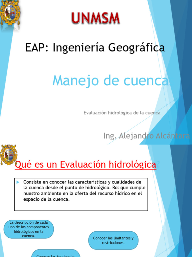 C - 03 - Evaluación Hidrológica de La Cuenca | PDF | Agua subterránea | Hidrología