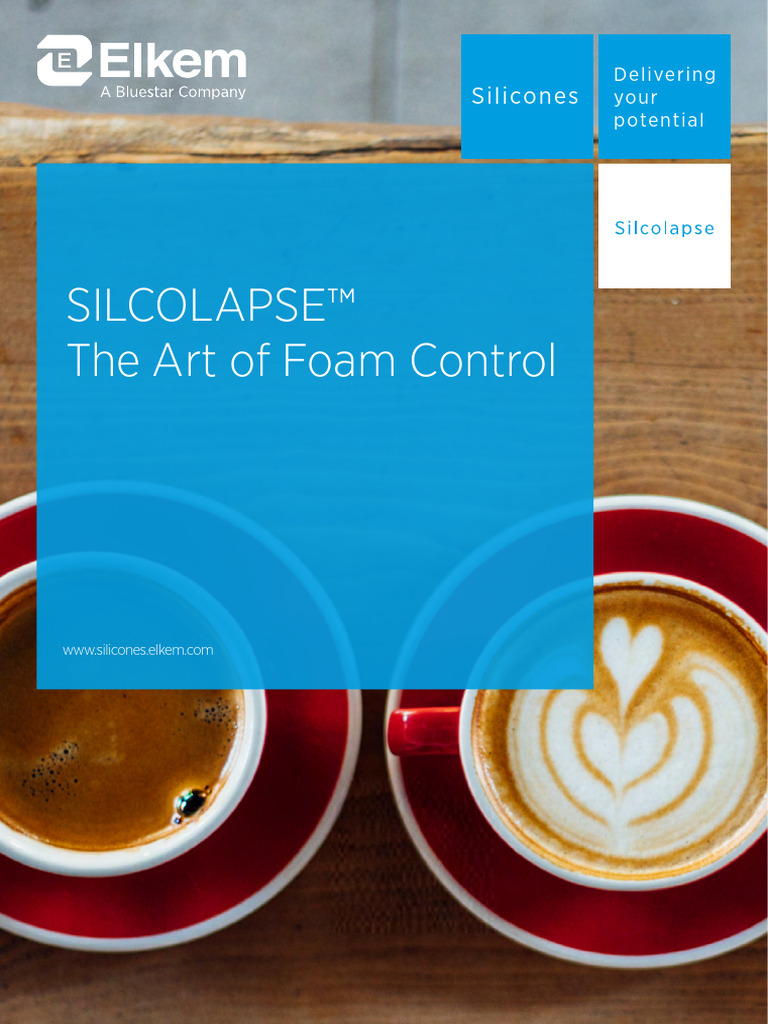 Elkem - Brochure Silcolapse Antifoam | PDF | Silicone | Foam