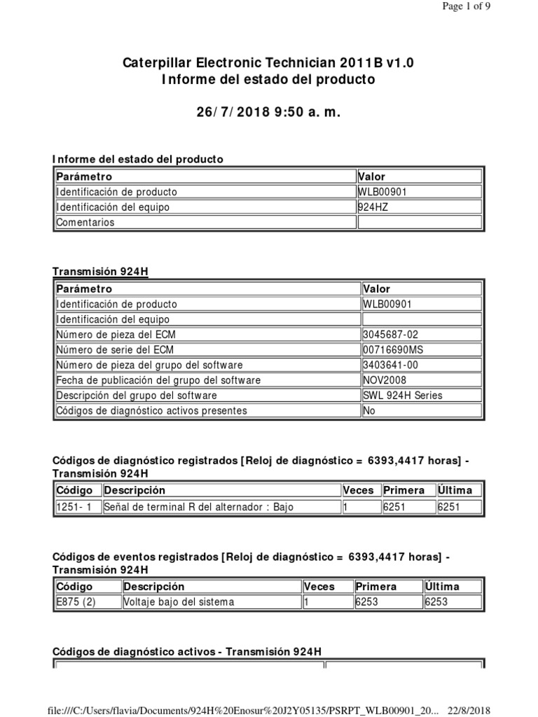 PSRP | PDF | Ingeniería mecánica