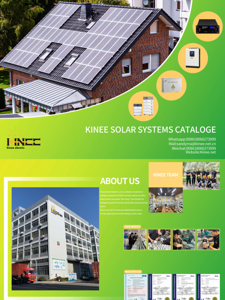 KINEE Solar Systems Cataloge (小) | PDF